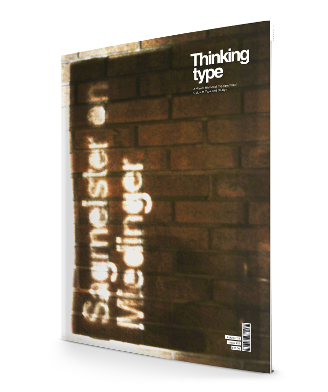 Thinking Type: Sagmeister on Miedinger - Sam Tarpey