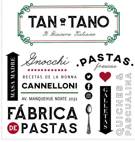 Folletos para TanTano - Alexa Caramés