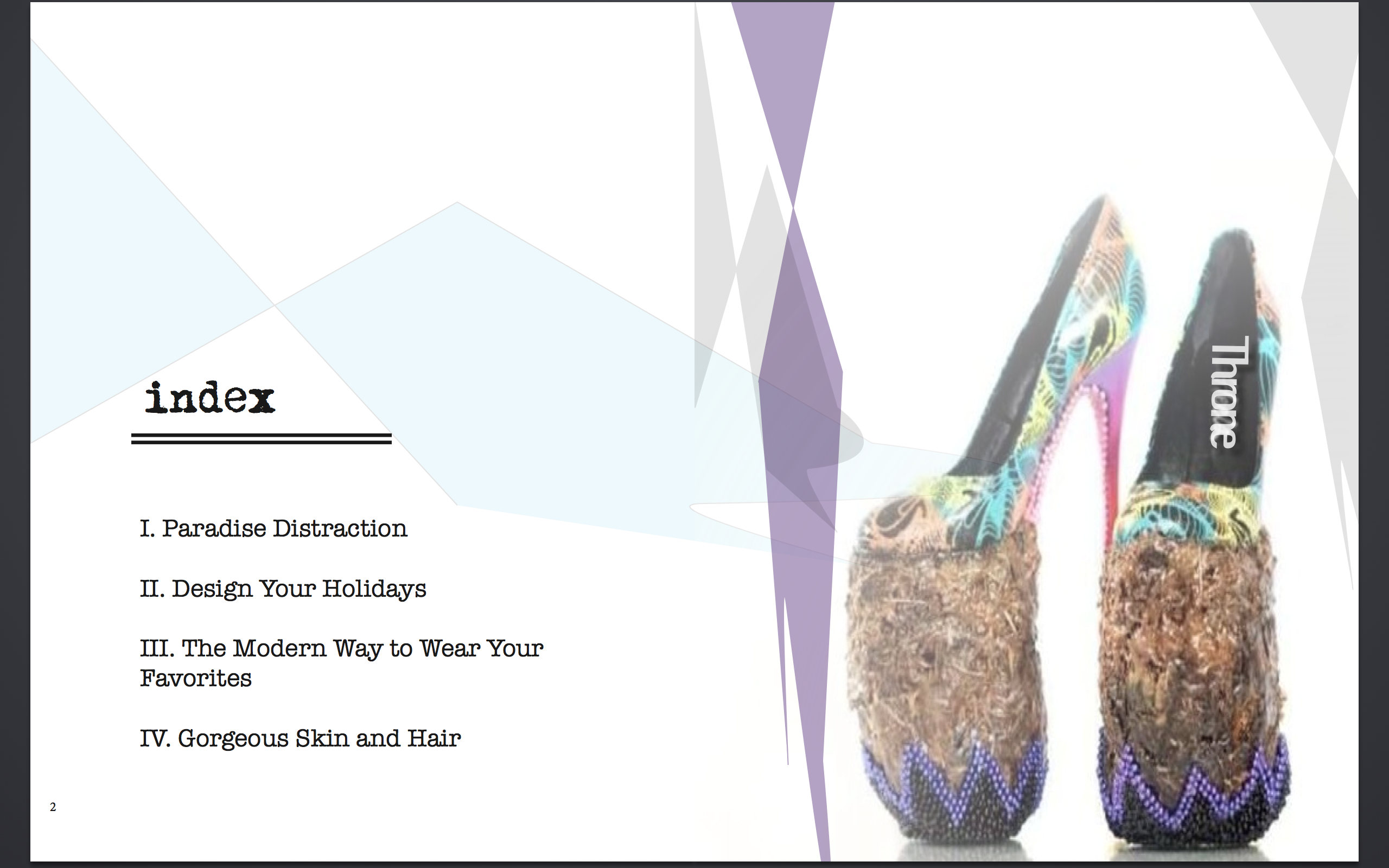 Throne Magazine - Estefania Tabares