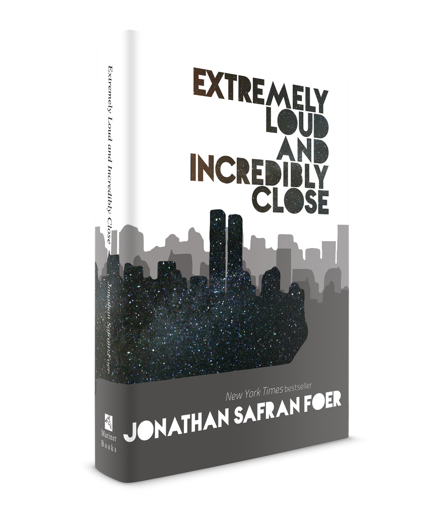Extremely Loud and Incredibly Close Book Cover - Maria Harman Design