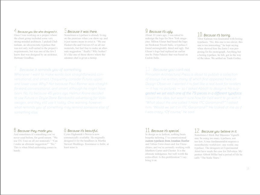 Editorial Design - Maria Harman Design
