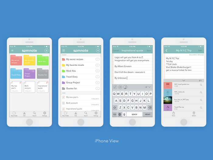 SomNote - Arim Yoon Portfolio