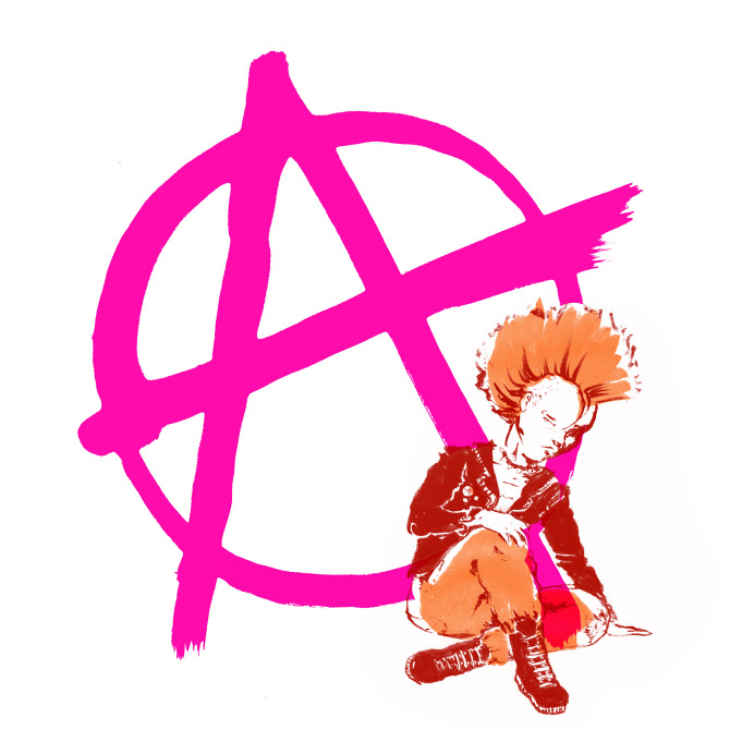 ABC punk genre - Adi Dee illustrations