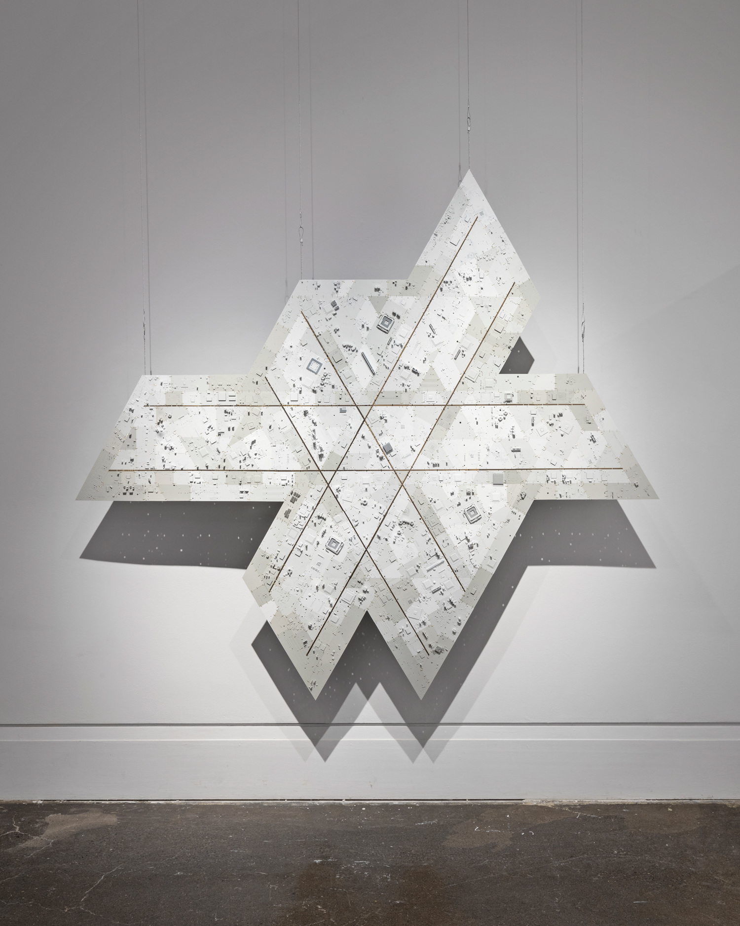 circuitboard quilts - Wally Dion