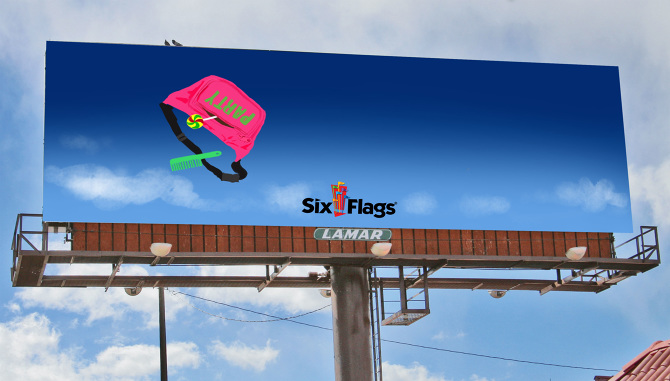 Six Flags - Ying Xie Design & Illustration