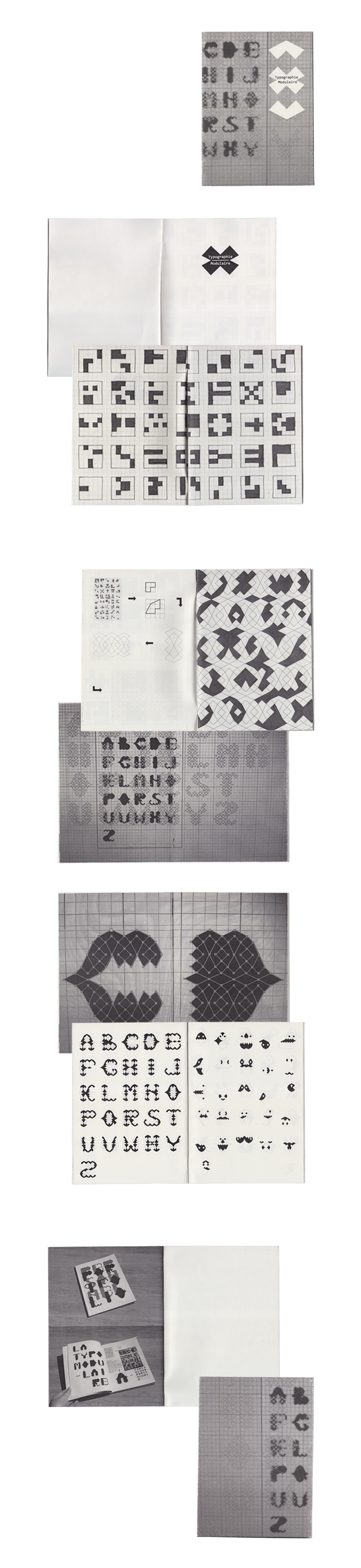 modular typeface booklet - wangfanzai