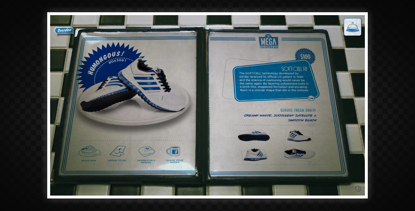 adidas Originals Mega Diner - Heather Schmitz | Creative Director