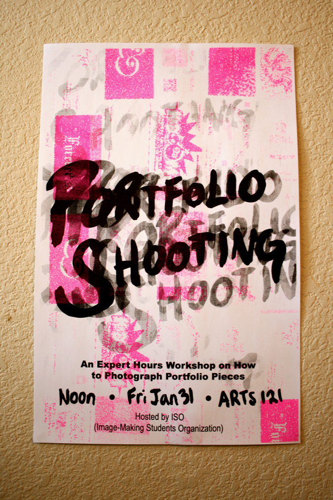 Portfolio Shooting Event Poster - Erika Marquez's Designs