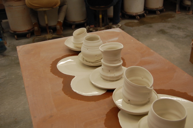 pouring // states of clay - Katie Hunter