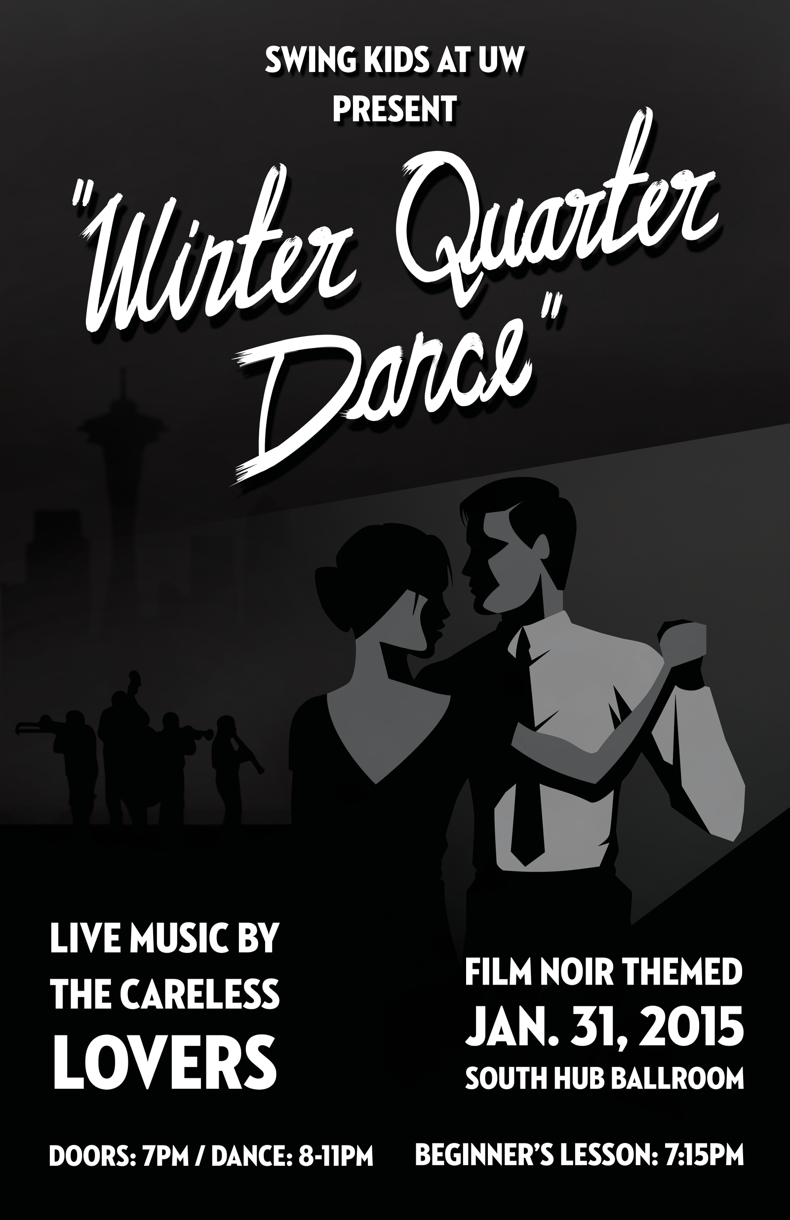 UW Swing Kids: Posters - Jose Tello Design