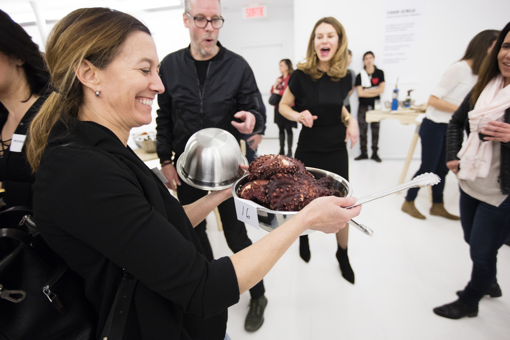 Food Jenga - Mr. Jaune