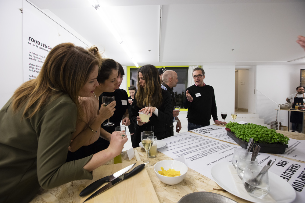 Food Jenga - Mr. Jaune