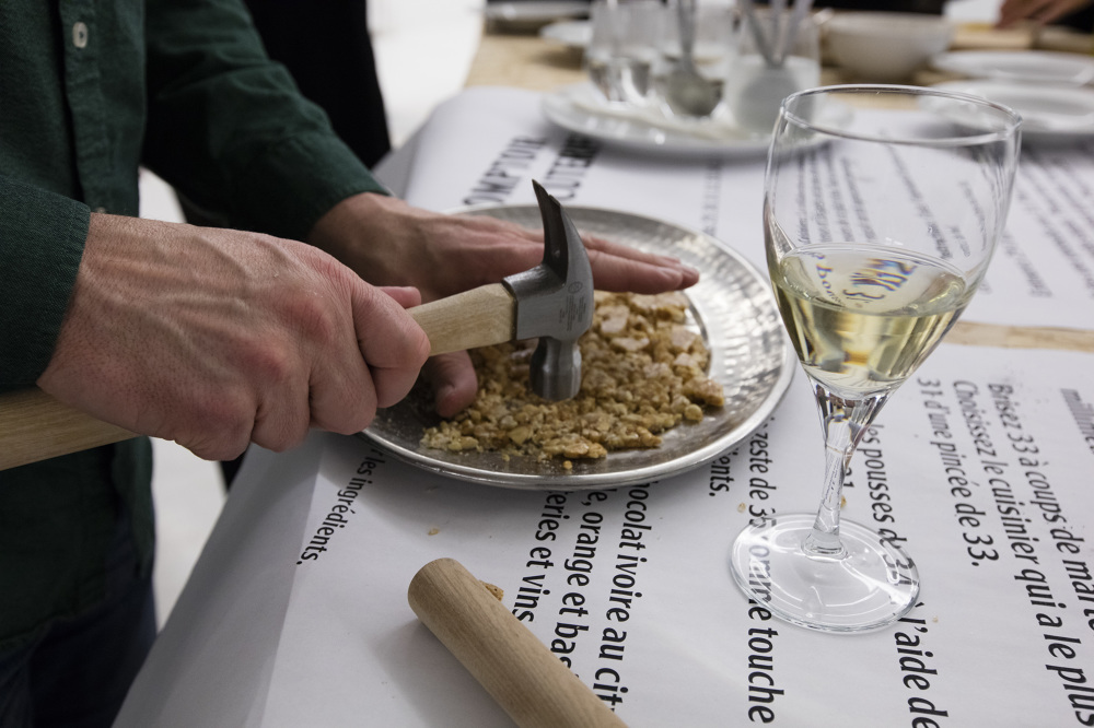 Food Jenga - Mr. Jaune