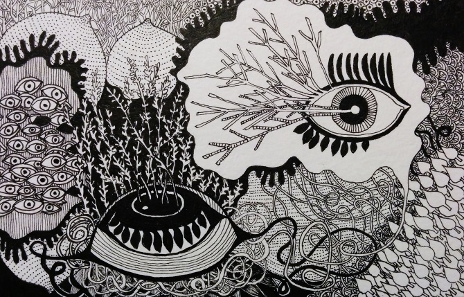 In Black & White - Shelly Huber