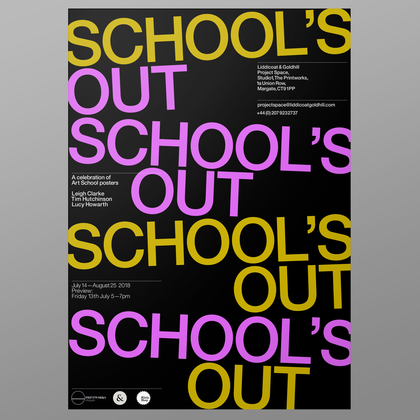 Leigh Clarke, Tim Hutchinson, Lucy Howarth / School's Out / Liddicoat ...