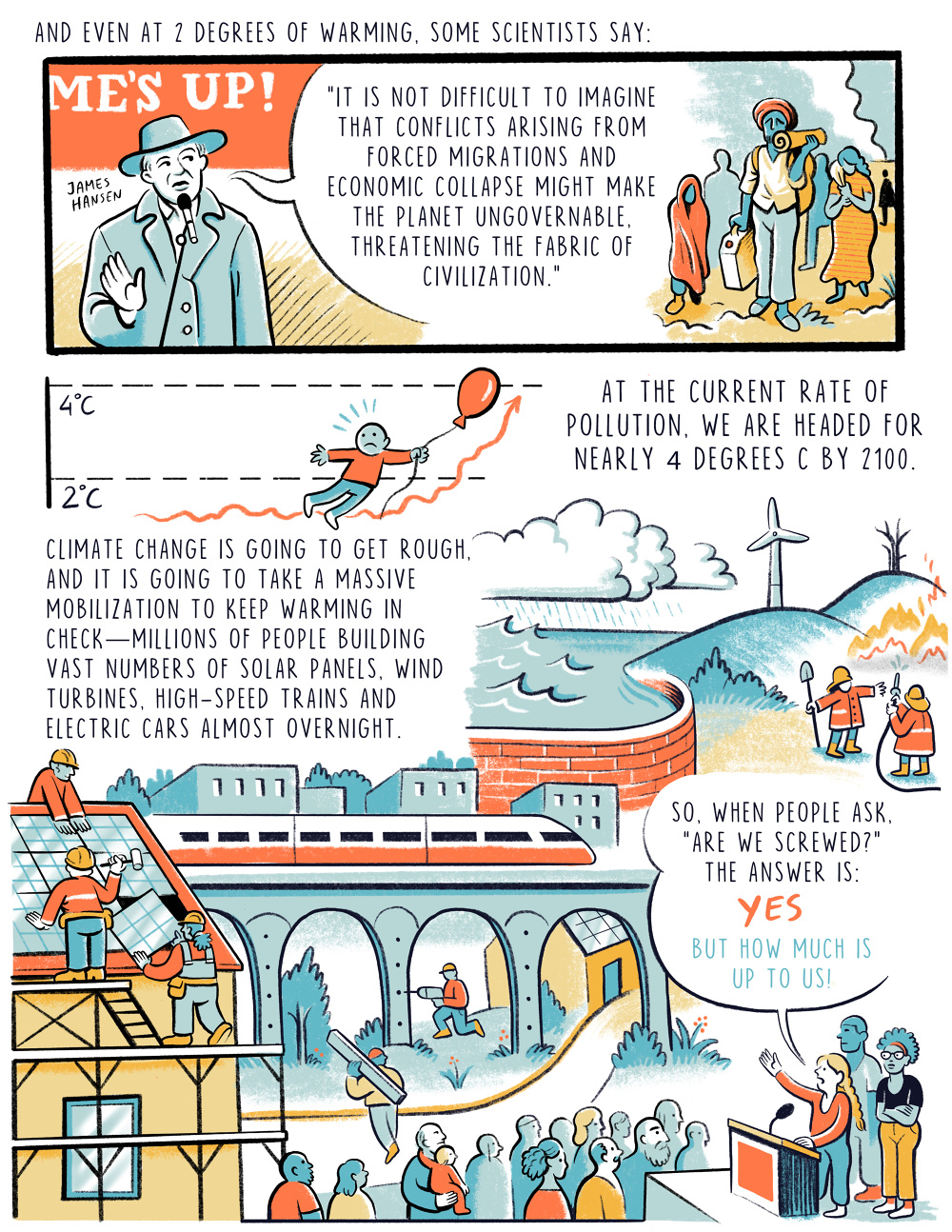 Climate Comic (PopSci) - Matteo Farinella