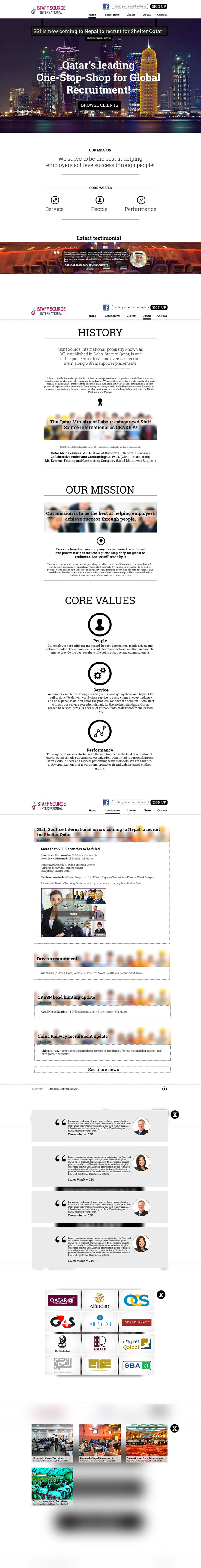 Staff Source International website - Andrej Antolović