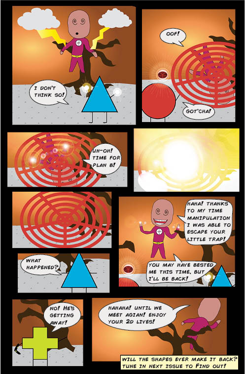 Shape Comic Book - Alex Sierra Designs