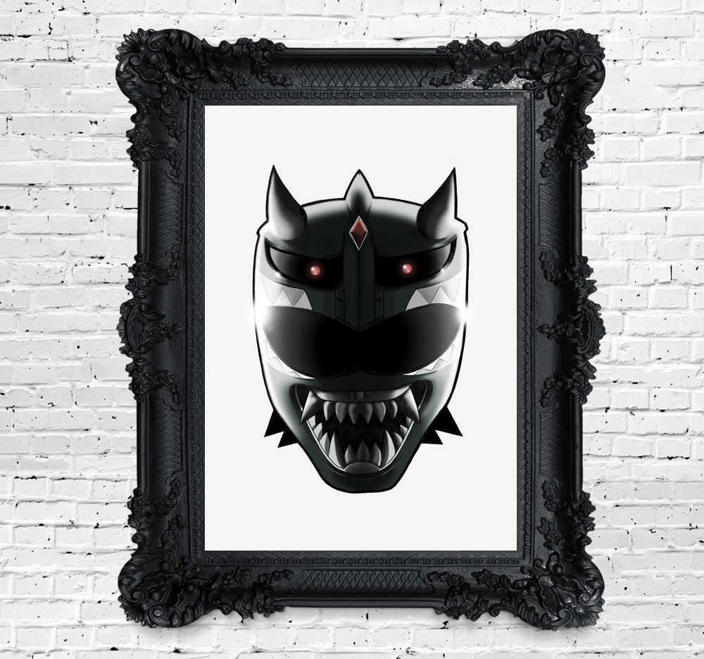 The Oni Green Ranger - Cool Drawings Bro