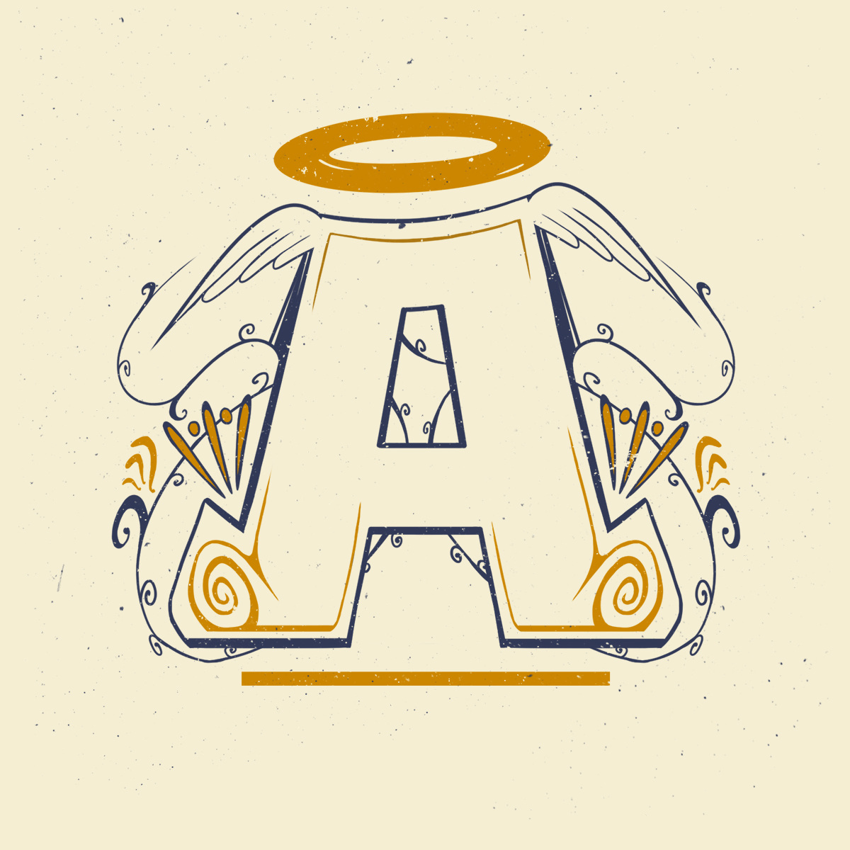 "A" Drop Cap - Jonathan Randazzo