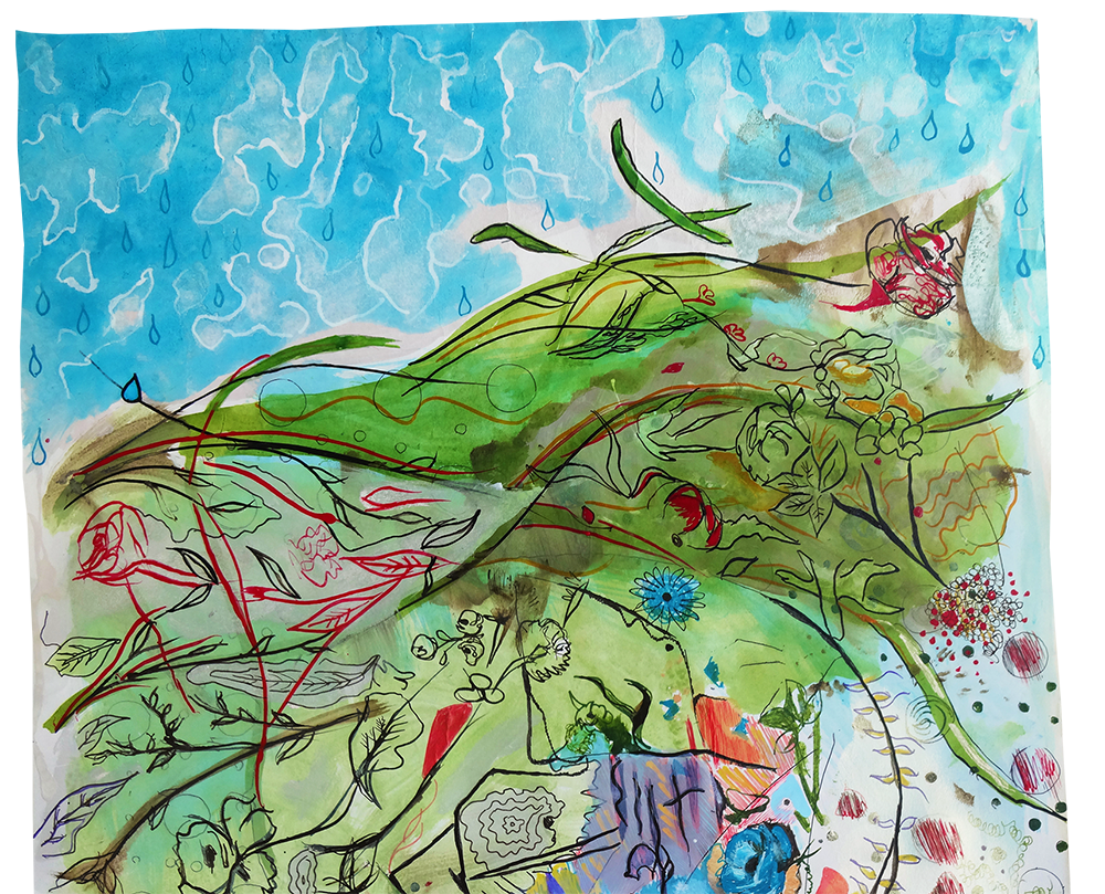 Ink Scroll - Roseli Gonzalez