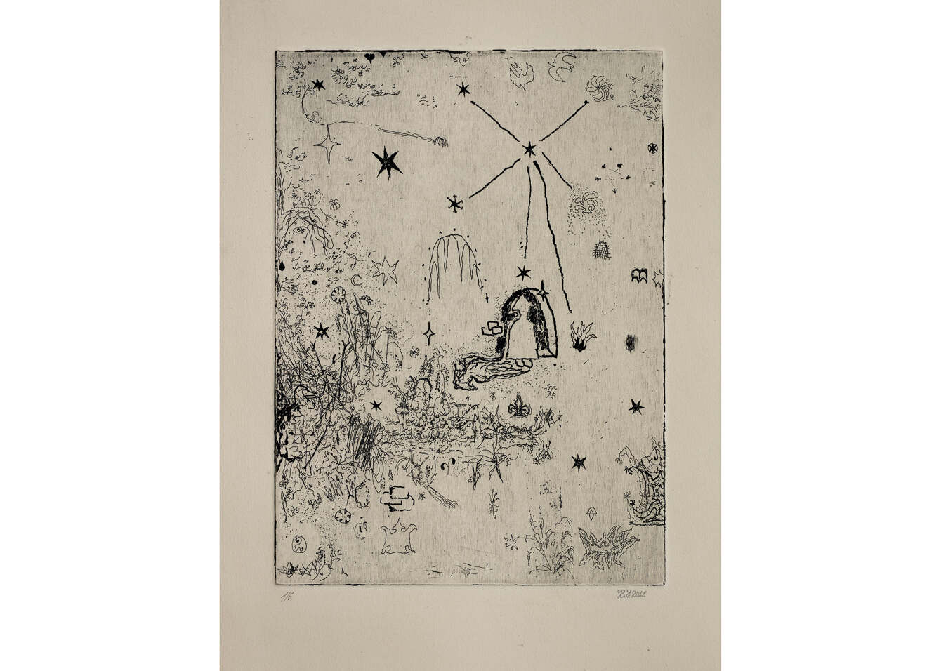 2019 Vortex, etching - Vladimir Chernyshev