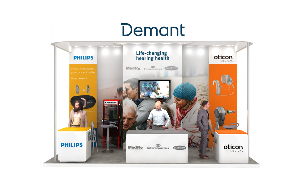 Diseño de stands/Stand Design - Trato de darle forma al aire