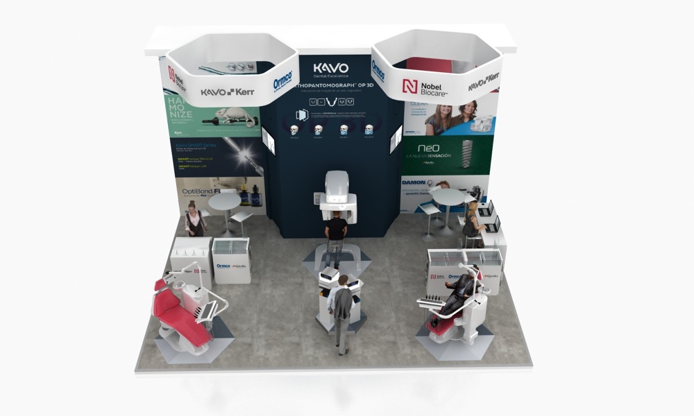 Diseño de stands/Stand Design - Trato de darle forma al aire