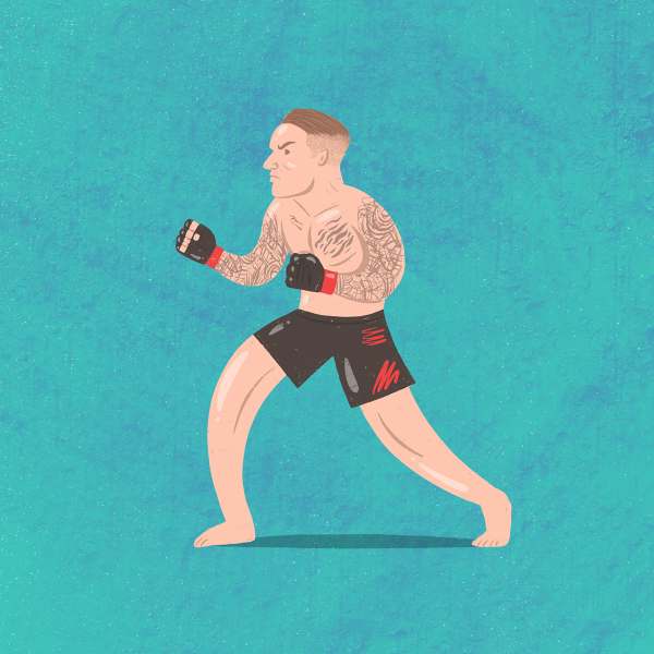 Dustin Poirier - Pedro Demetriou Illustration & Design