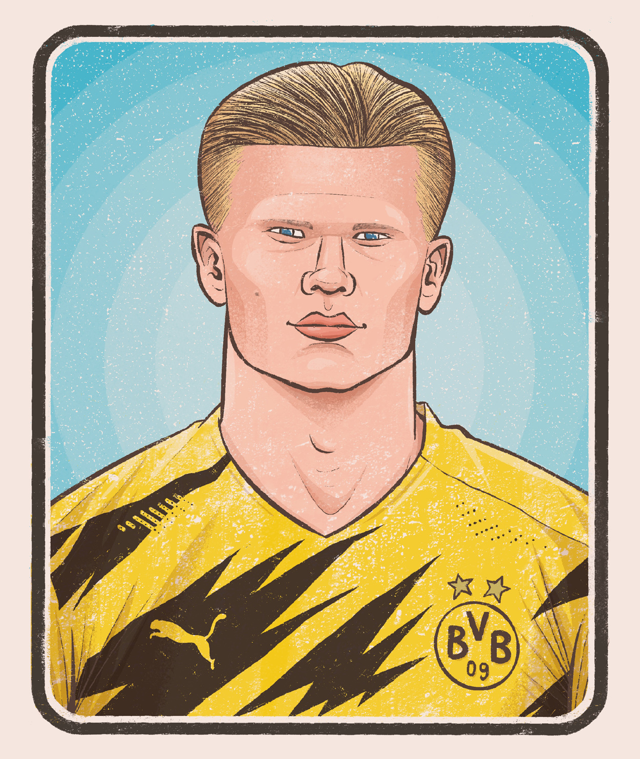 Haaland - Pedro Demetriou Illustration & Design