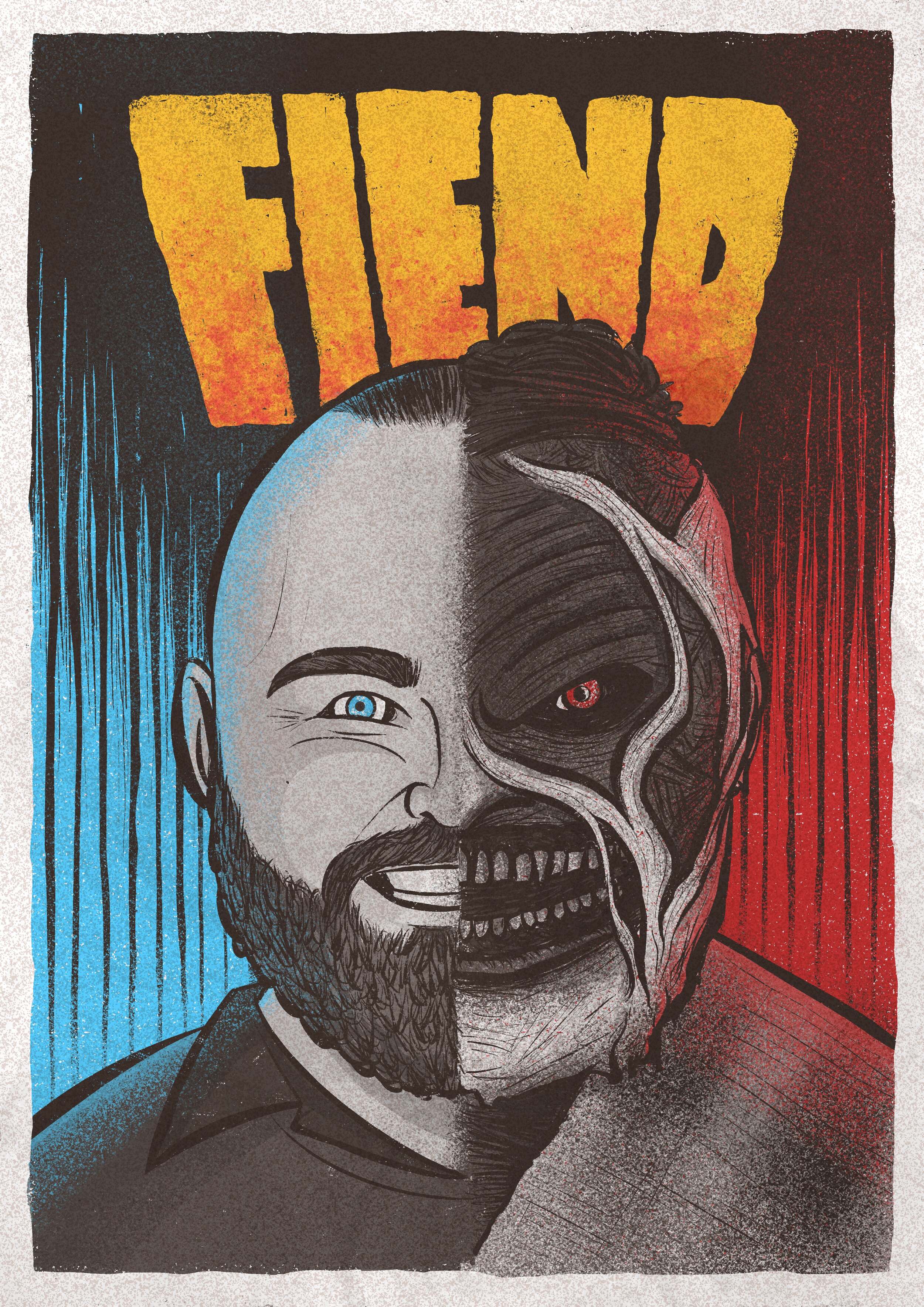 WWE - FIEND - Pedro Demetriou Illustration & Design