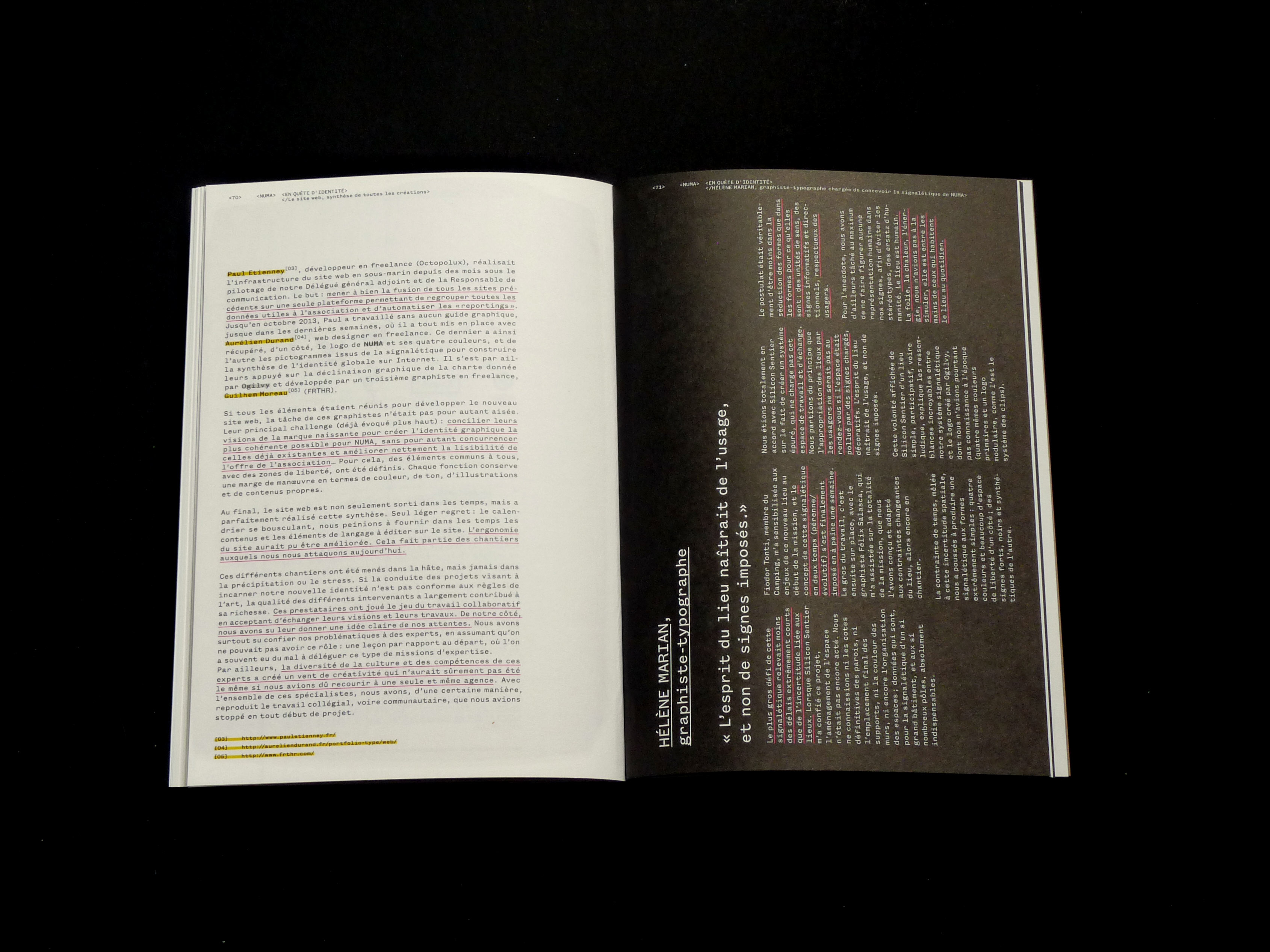 NUMA / THE BOOK - helenemarian