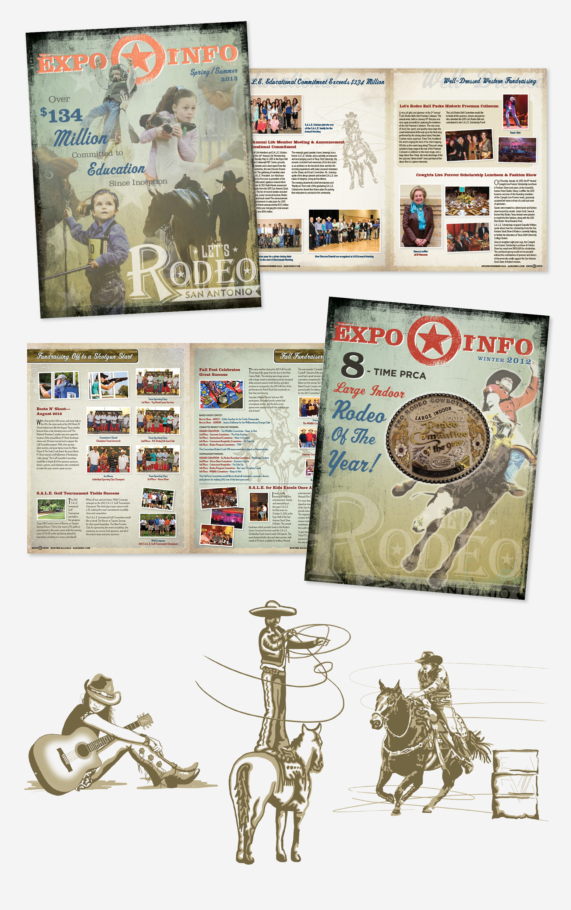 San Antonio Rodeo - Lee Bradley Designs