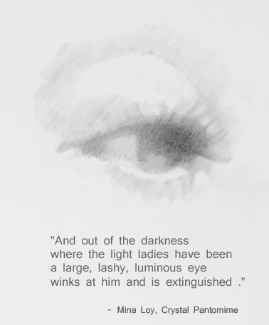 For Mina Loy and Kari Adelaide (Crystal Pantomime) - www.vanessaalbury.com