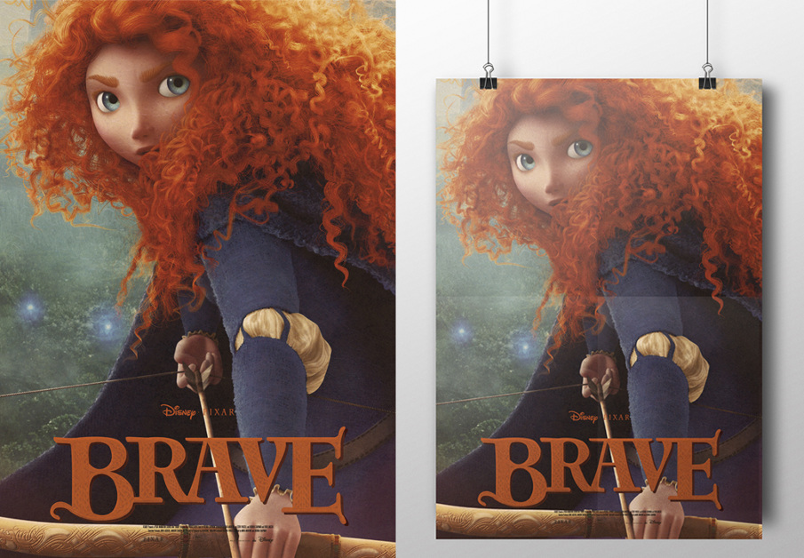 BRAVE Posters - Lucecita | Graphic design, illustration & video
