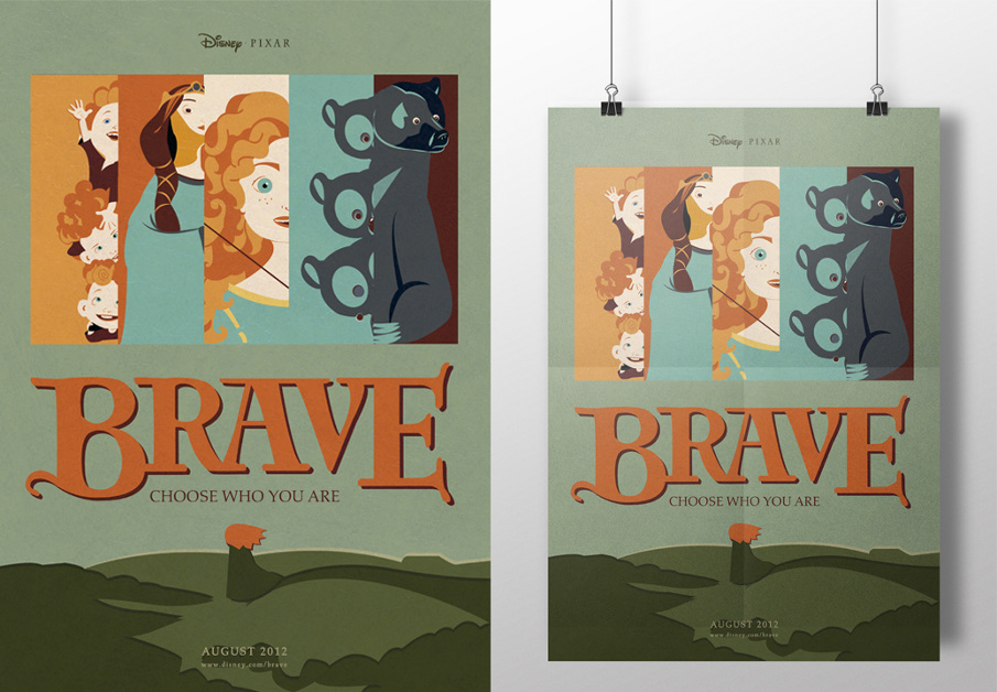 BRAVE Posters - Lucecita | Graphic design, illustration & video