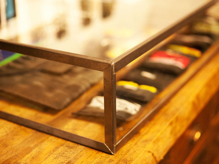 Framed Display Cases - Hayden Wood Metal Design