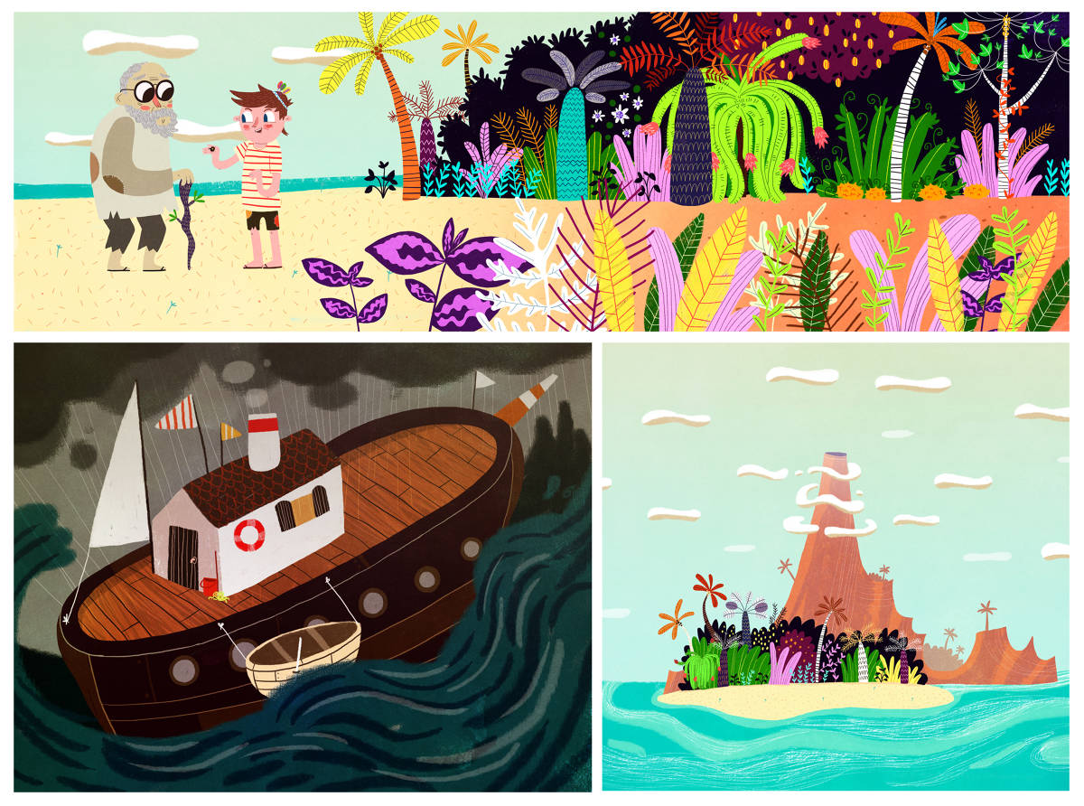 Concept art for animation - barbarabakos