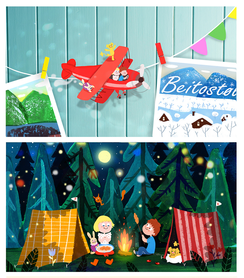 Concept art for animation - barbarabakos