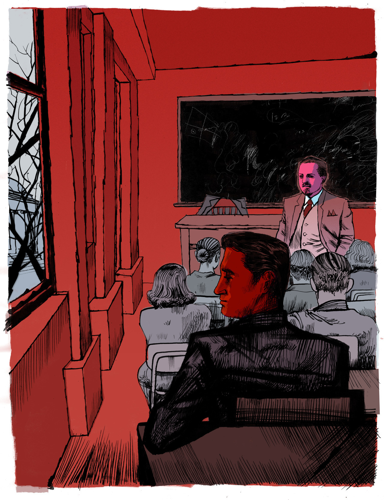 Whit Burnett and Martha Foley - mattrotasart