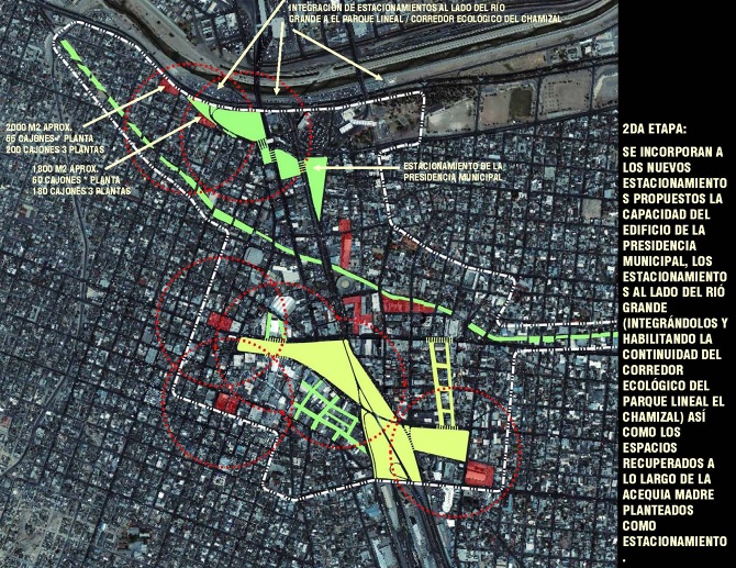 Downtown Juarez Public Space Plan, 2005 - GABRIEL DIAZ MONTEMAYOR