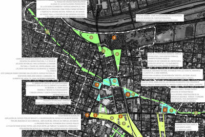 Downtown Juarez Public Space Plan, 2005 - GABRIEL DIAZ MONTEMAYOR