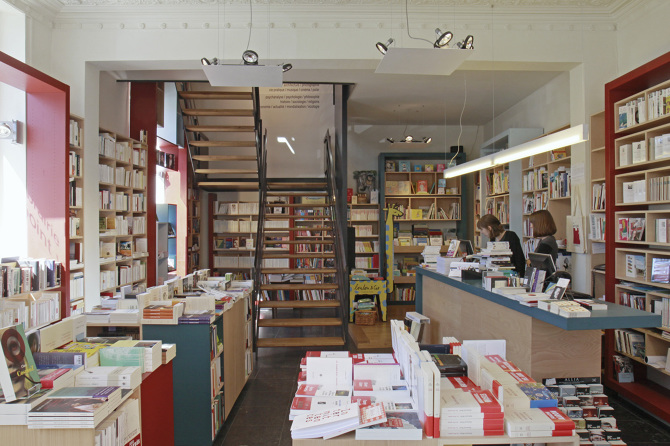 Librairie - Transformation / Namur 2009 - archipel-architecture