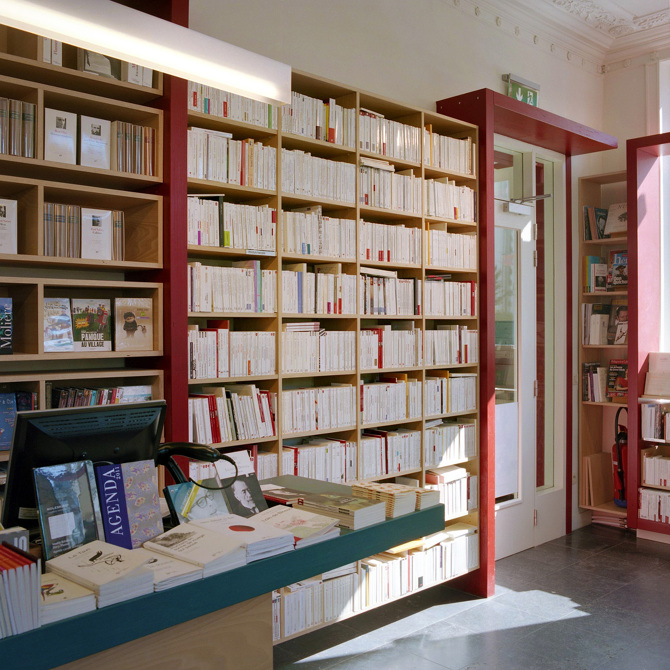 Librairie - Transformation / Namur 2009 - archipel-architecture