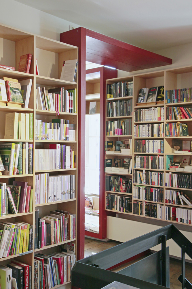 Librairie - Transformation / Namur 2009 - archipel-architecture