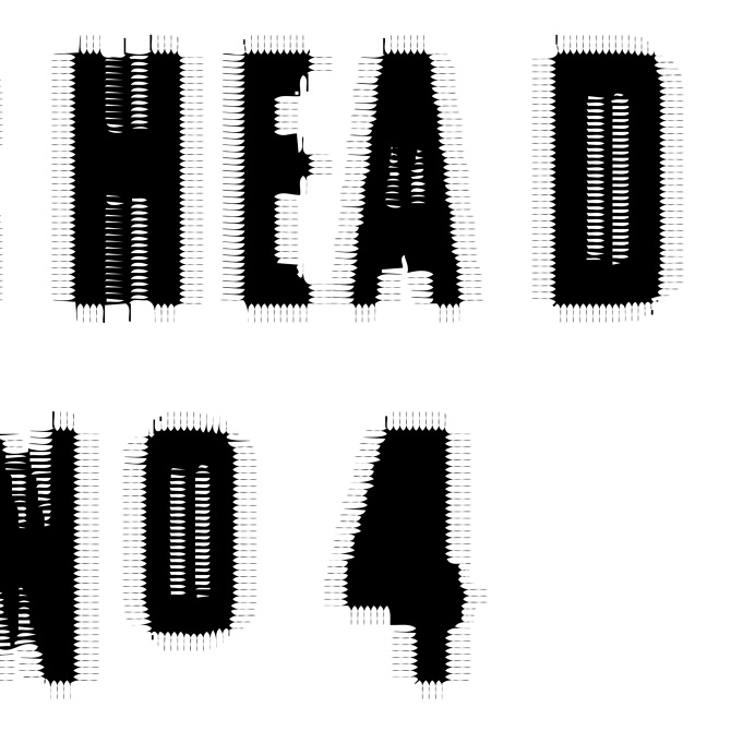 eraserhead no. 4 _ typeface - john s c simpson