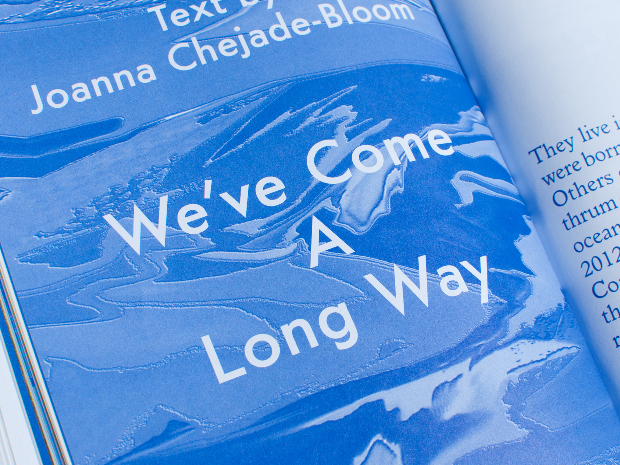 WAX Magazine Cover & Patterns - Thomas Pregiato