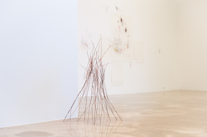 Landskap med tekst - Anngjerd Rustand