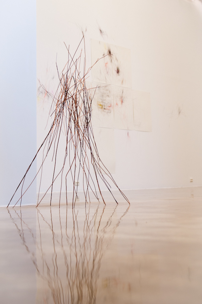 Landskap med tekst - Anngjerd Rustand