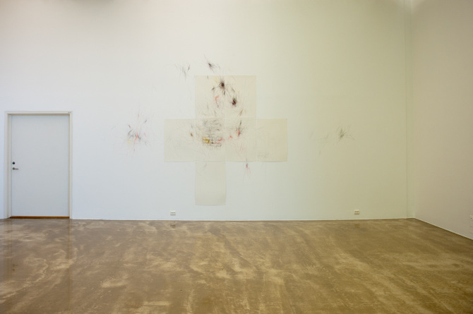 Landskap med tekst - Anngjerd Rustand